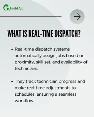Real-Time Dispatch: Boosting Efficiency & Customer Satisfaction | PDF