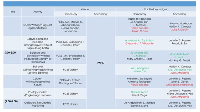 DiSPC-Matrix.pptx journalism school paper | PPTX