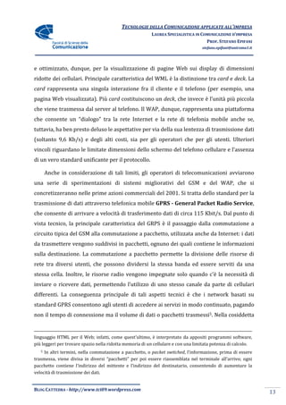 Dispensa 7 Telefonia Mobile | PDF