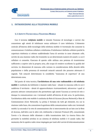 Dispensa 7 Telefonia Mobile | PDF