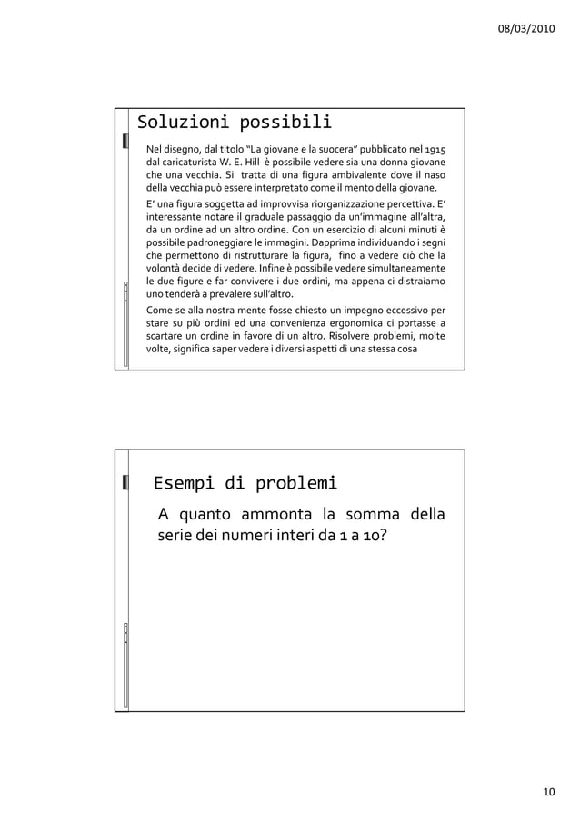 Dispensa problem solving 2010 | PDF