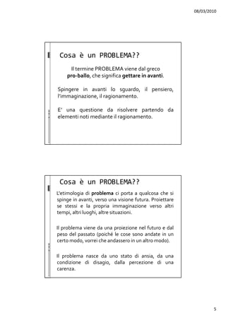 Dispensa problem solving | PDF