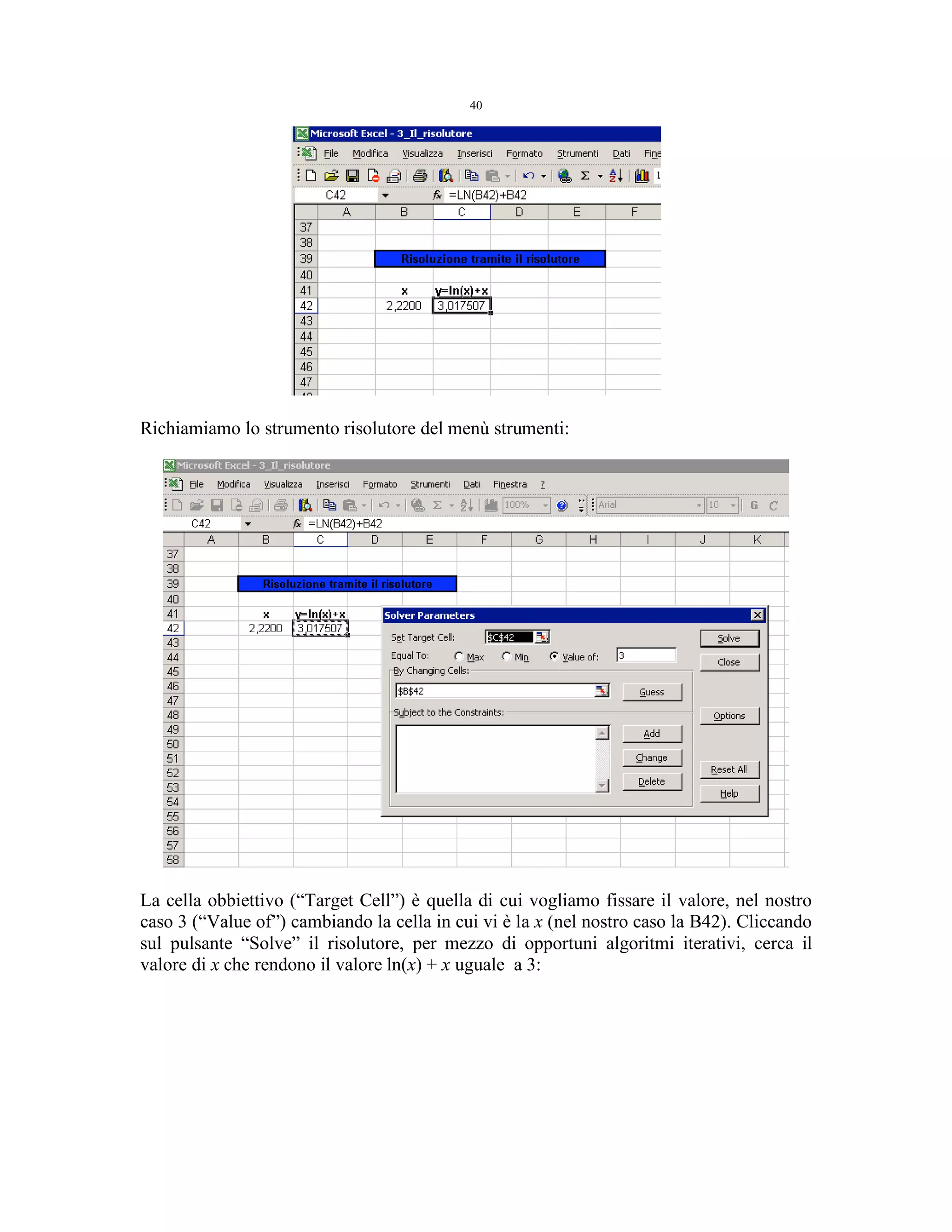 Informatica - uso di excel | PDF