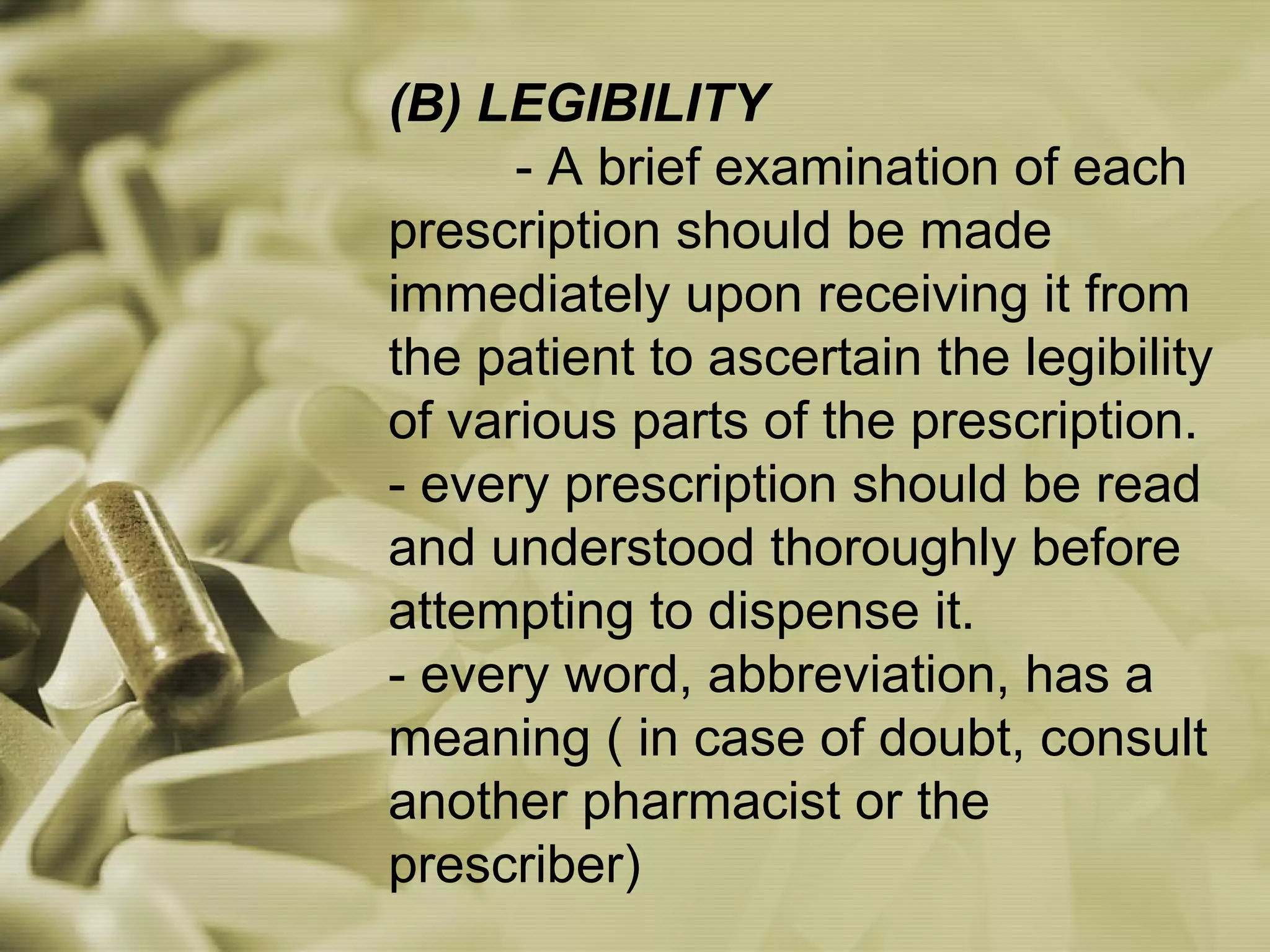 Good Dispensing Practice | PPT