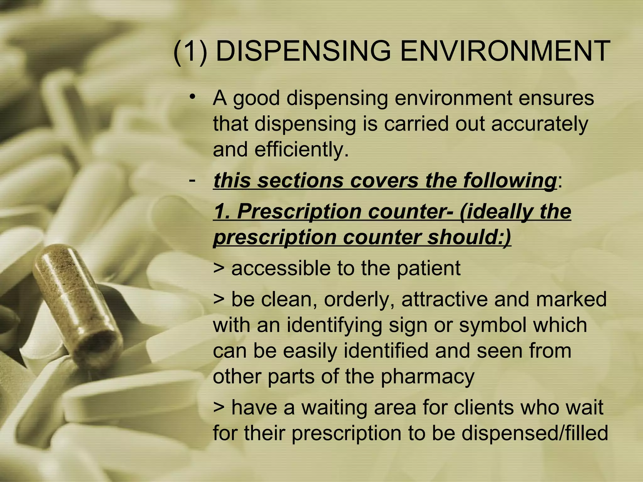 Good Dispensing Practice | PPT