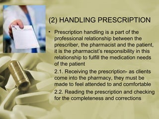Good Dispensing Practice | PPT