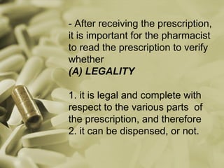 Good Dispensing Practice | PPT