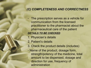 Good Dispensing Practice | PPT