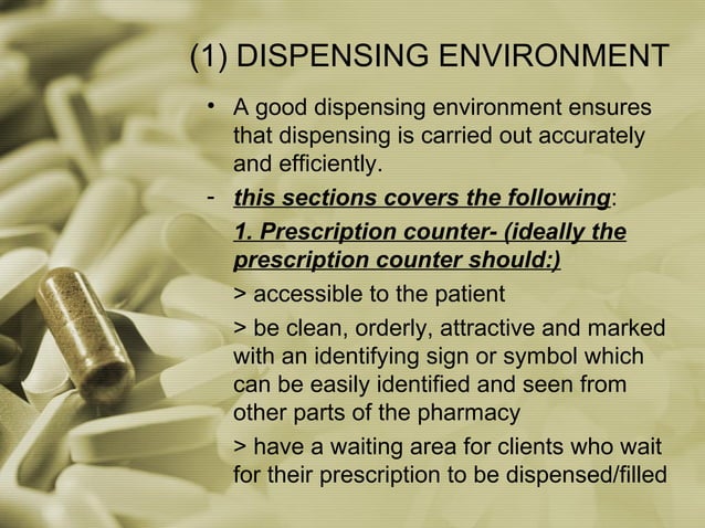 Good Dispensing Practice | PPT