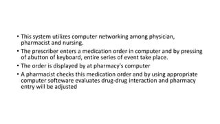 Dispensing to inpatient | PPTX