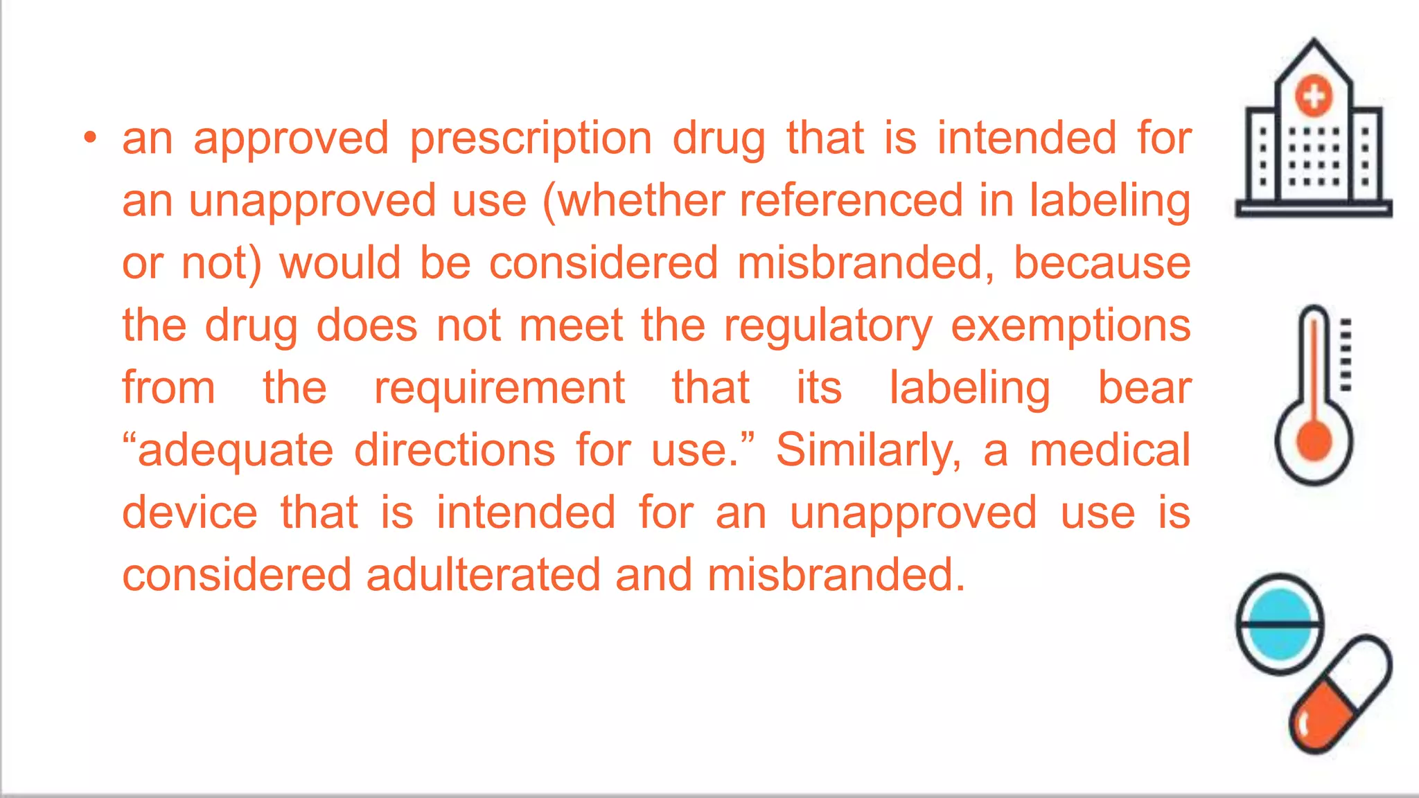 Unapproved New Uses of Drugs with Examples | PPTX