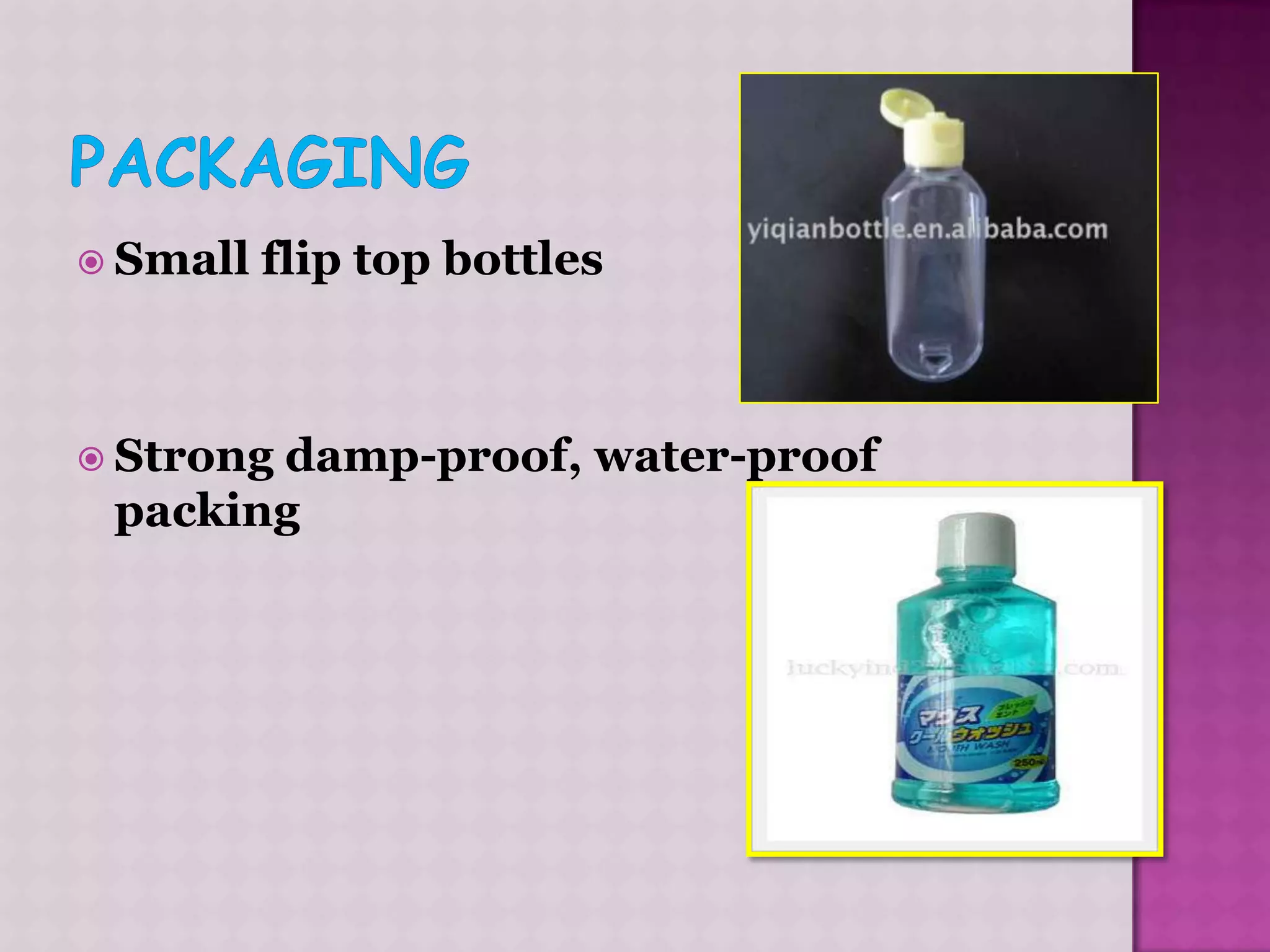 mouthwash, gargle, throat paint | PPTX