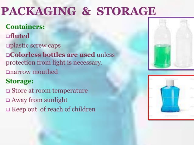 mouthwash, gargle, throat paint | PPTX