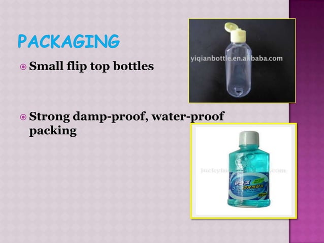 mouthwash, gargle, throat paint | PPTX