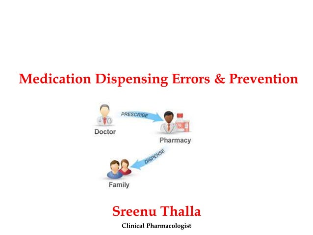 Dispensing medication errors | PDF | Pharmaceutical Industry | Industries