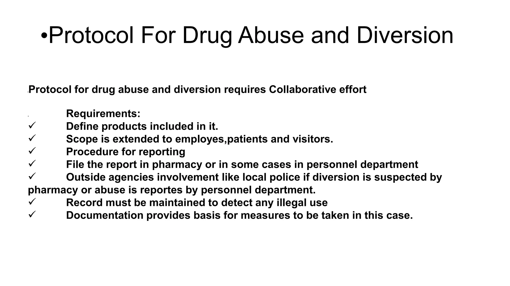 Dispensing of controlled substances | PPTX