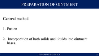 Dispensing of Ointment. Paste & Gels.pptx