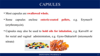 Dispensing of oral unit dosage form.pptx