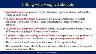 Dispensing of oral unit dosage form.pptx