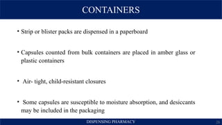 Dispensing of oral unit dosage form.pptx