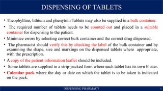 Dispensing of oral unit dosage form.pptx