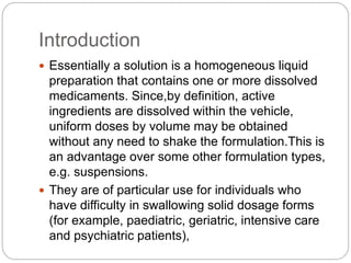 Dispensing of solution and mixture | PPTX