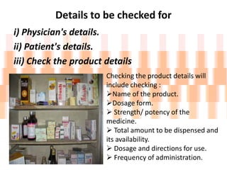 Pharmaceutical Dispensing Practice I pdf | PDF