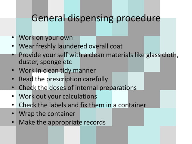 Pharmaceutical Dispensing Practice I pdf | PDF | Pharmaceutical Drugs ...