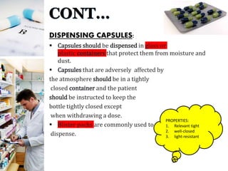 introduction to dosage form with reference to dispensing by urooj umer ...