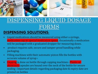 introduction to dosage form with reference to dispensing by urooj umer ...