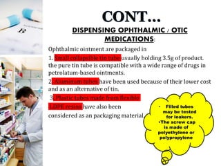 introduction to dosage form with reference to dispensing by urooj umer ...