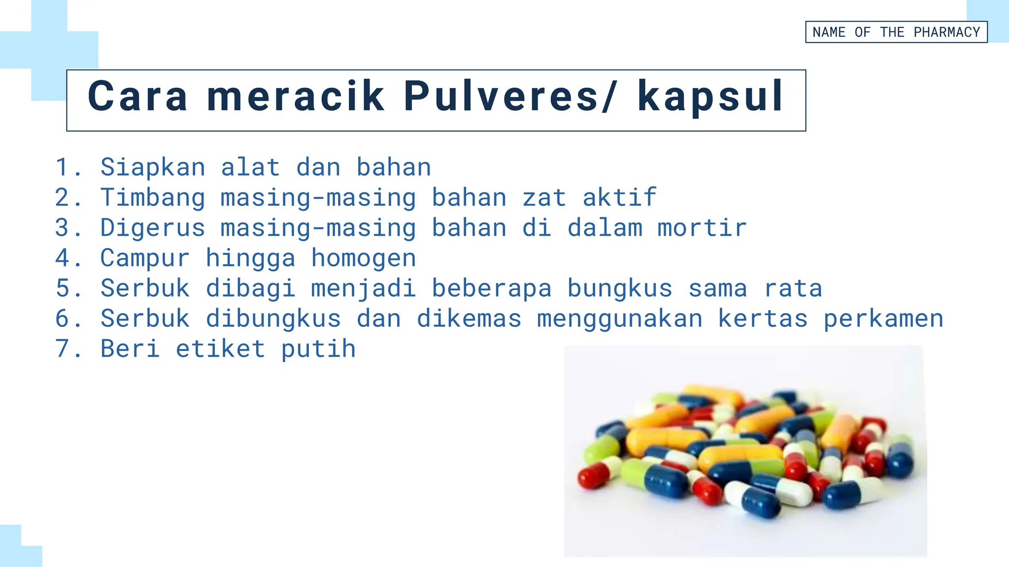 dispensing sediaan nonsteril, sediaan solid, semi solid dan liquid | PPTX