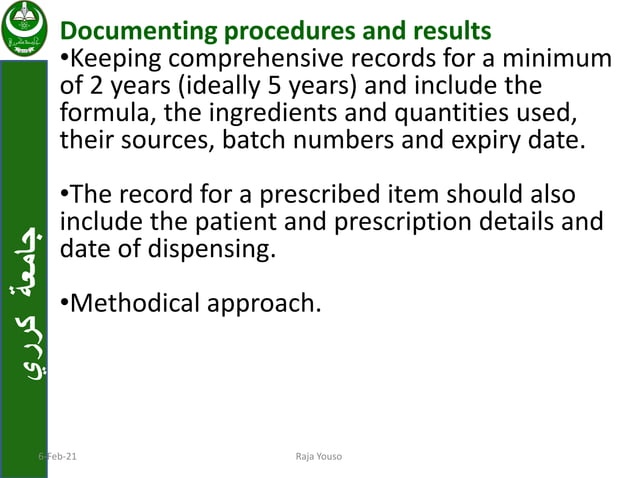 Dispensing Techniques Pdf