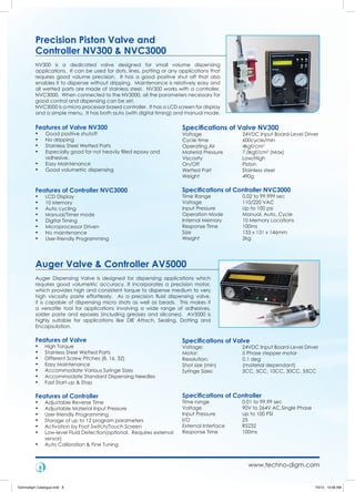 Dispensing Valves - Technodigm Innovation | PDF