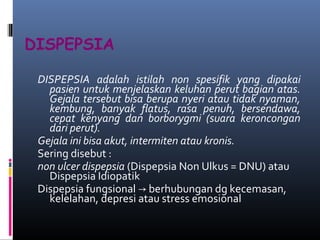 Dispepsia | PPT