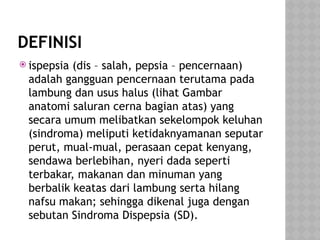 Tinjauan Dispepsia organik dan non organik.pptx
