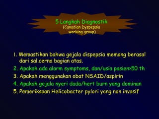 Dispepsia final | PPT