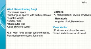 Dispersal of Plant Pathogens | PPT