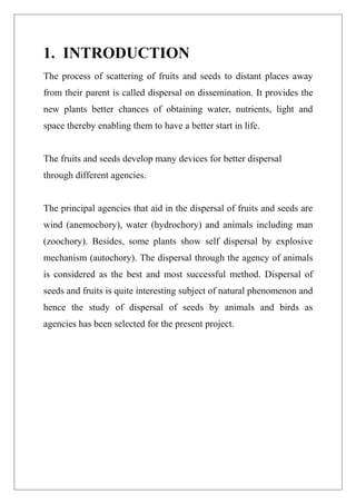 Dispersal of seeds by animals | DOC