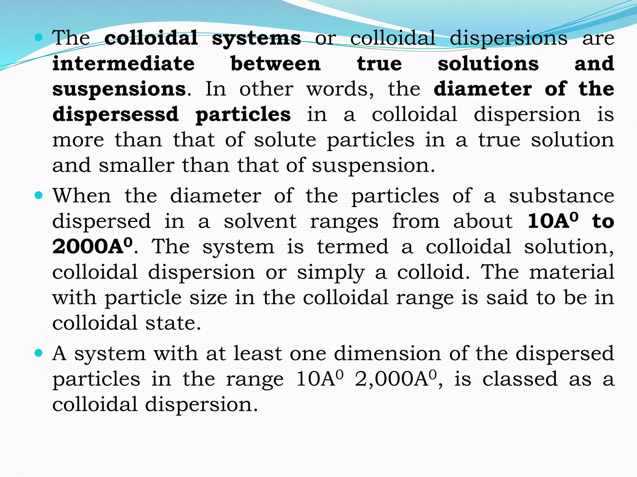 dispersed system.pptx | Physics | Science