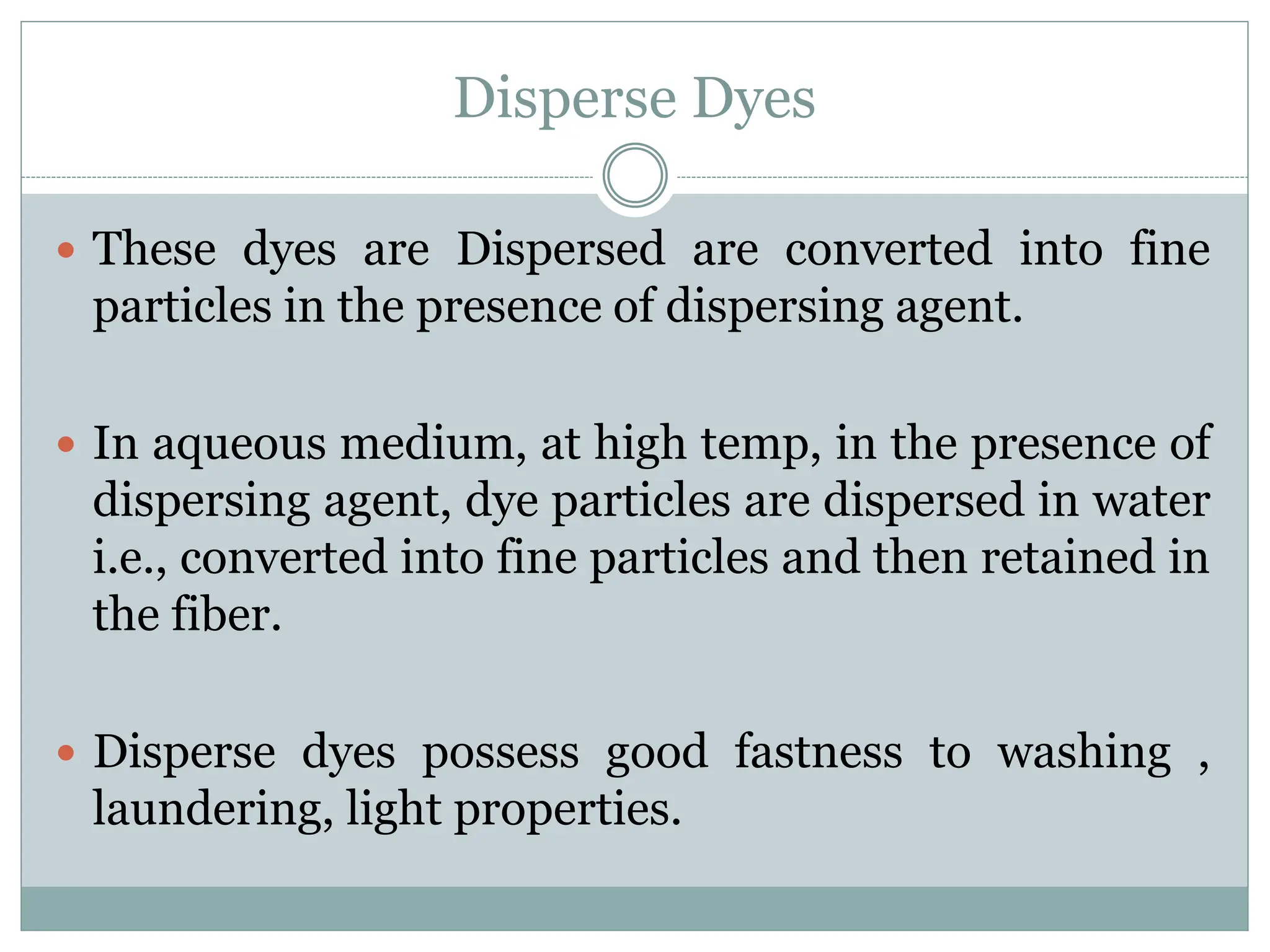 Disperse dye.ppt