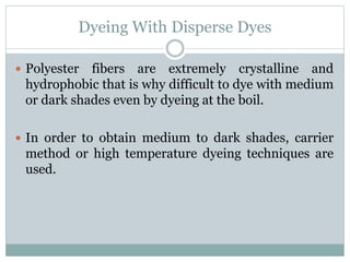 Disperse dye.ppt