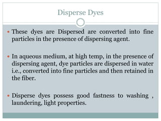 Disperse dye.ppt