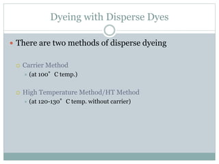 Disperse dye.ppt