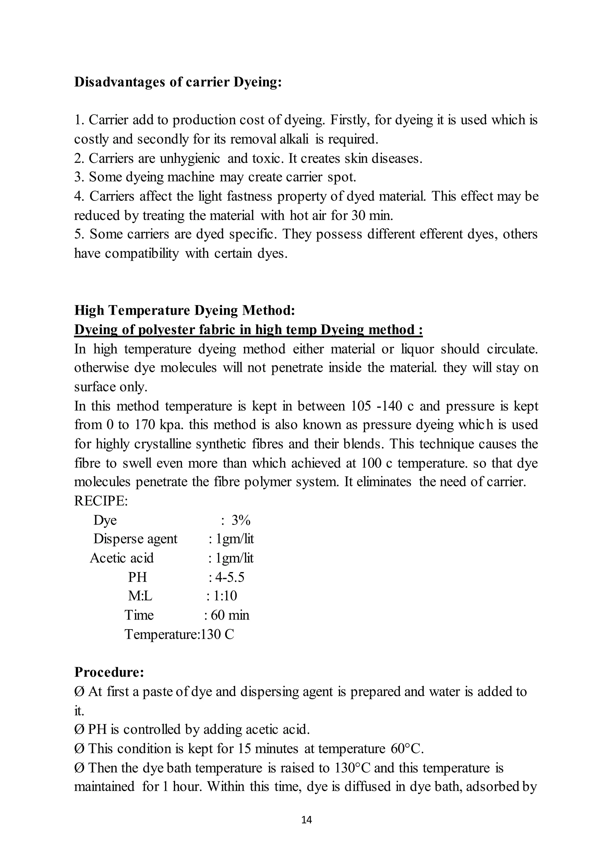 Disperse Dyes (Full PDF) | Disperse Dye | DOC