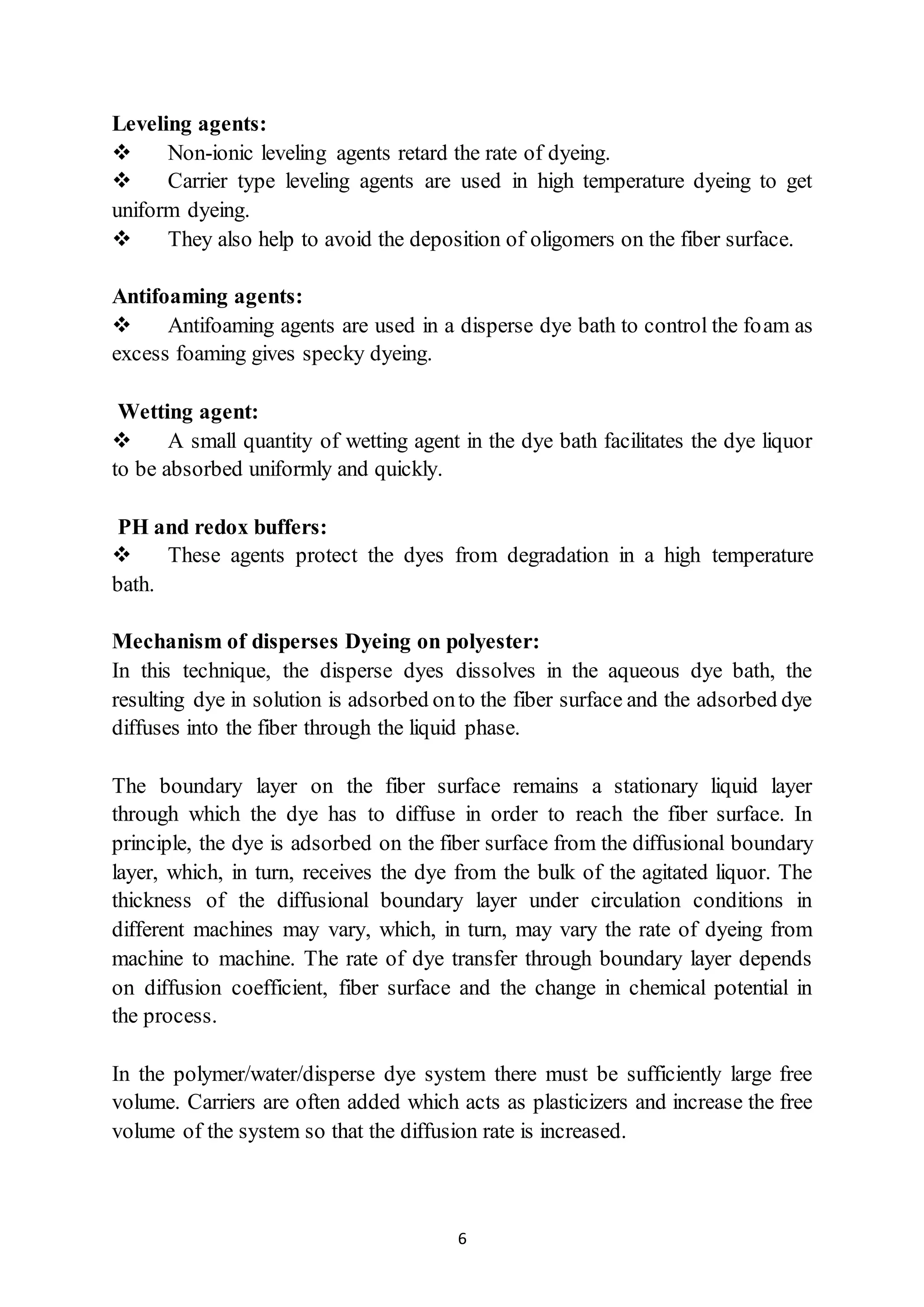 Disperse Dyes (Full PDF) | Disperse Dye | DOC