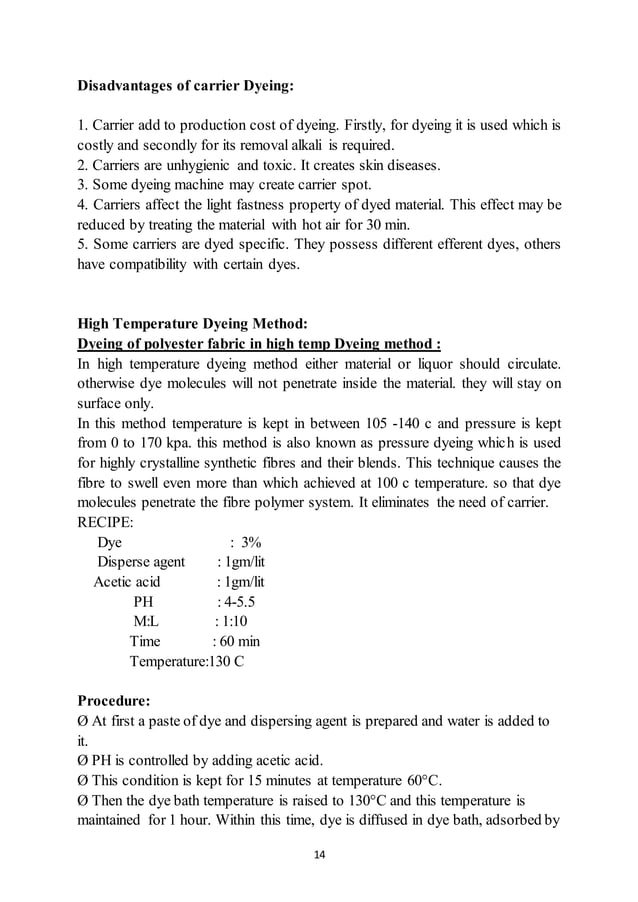 Disperse Dyes (Full PDF) | Disperse Dye | DOC | Physics | Science