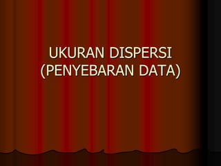Dispersi 3.pptbhsvbsbbvhshshshbvhsvvbhbsvhsb | PPT