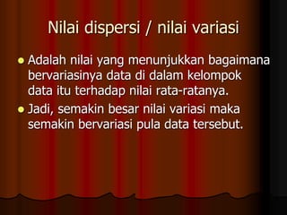 Dispersi 3.pptbhsvbsbbvhshshshbvhsvvbhbsvhsb | PPT