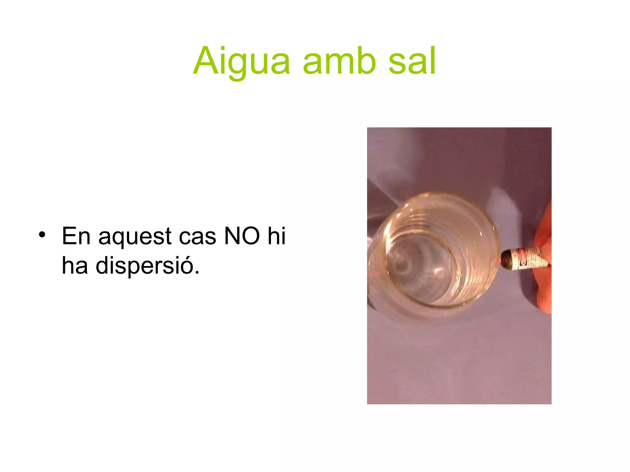 Dispersió col·loidal | PPT